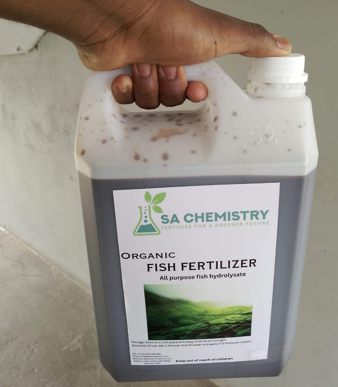 5L Organic Fish fertilizer – SA CHEMISTRY